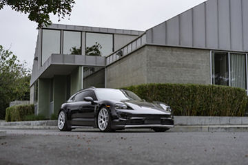 2022 Porsche Taycan - Rotiform TUF - Silver | Wheel Pros